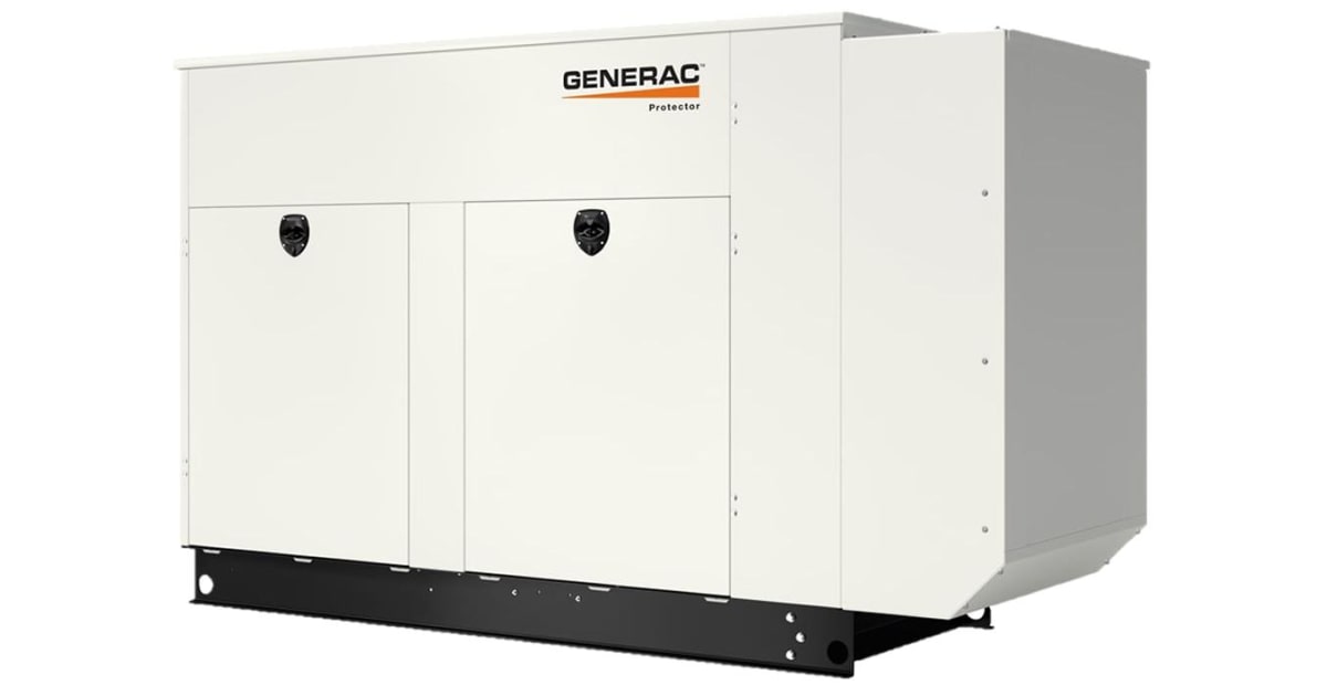 Generac RG13090GNAC Protector Series 130 kW (120 / 208V) Three-Phase ...