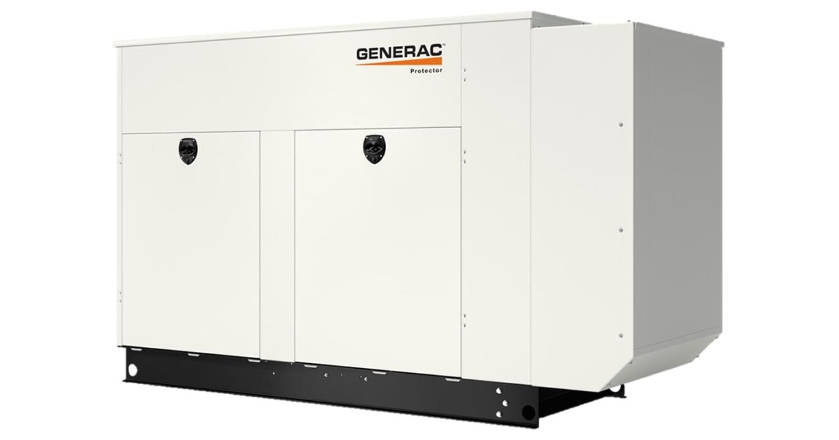 Generac RG13090JVAC Protector Series 130 kW (120 / 240V) Three-Phase ...
