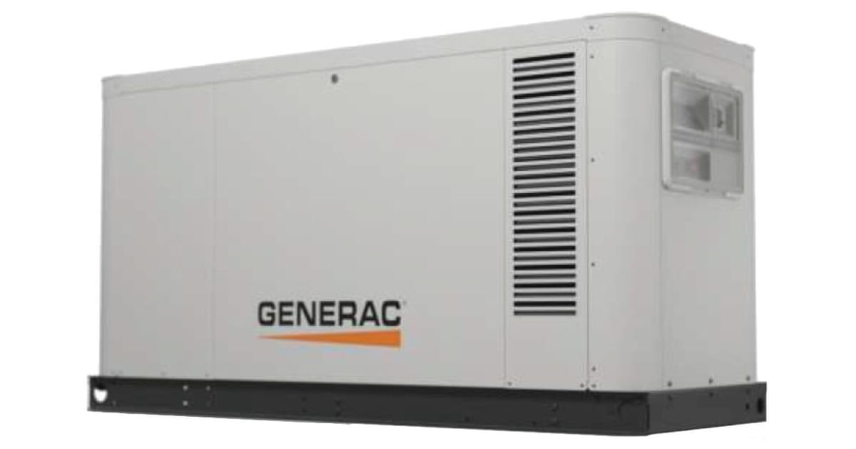 Generac XG04045ANAX Protector Series 40 kW (120 / 240V) Single-Phase Liquid Cooled Multi-Fuel ...