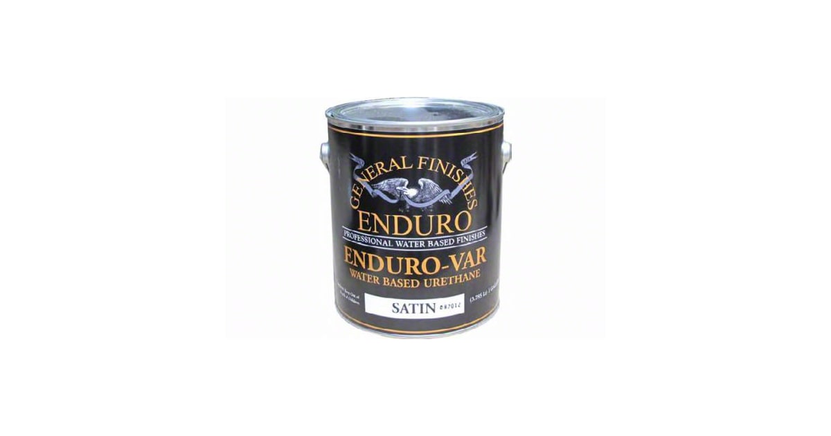General Finishes GF-EV2-S-1 1 Gallon Interior Enduro-Var Water Base ...