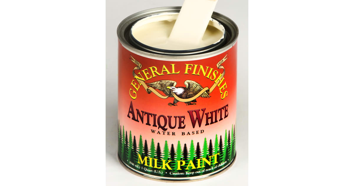 General Finishes GF-MP-AW-1 1 Gallon Interior Water Base Milk Paint ...