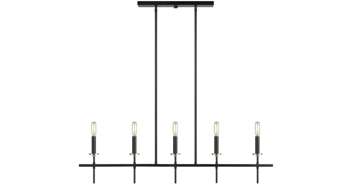 Generation Lighting 3002205-112 Bryant 5 Light 38" Wide Chandelier ...