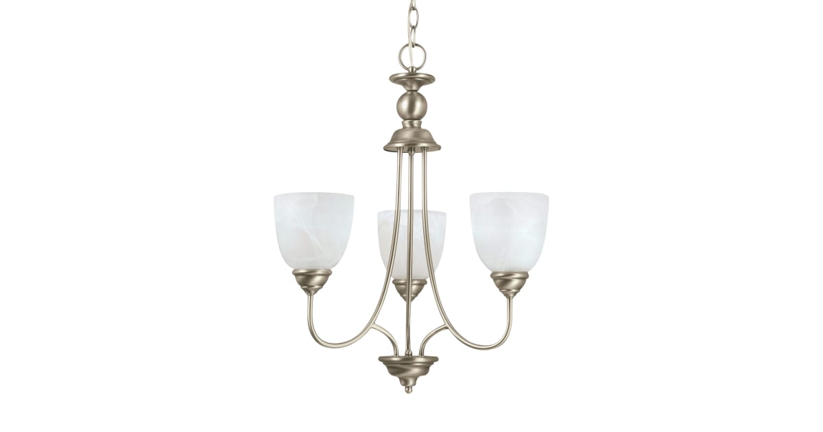 Generation Lighting 31316EN3-965 Lemont 3 Light 20" Wide LED Chandelier | Ferguson Home