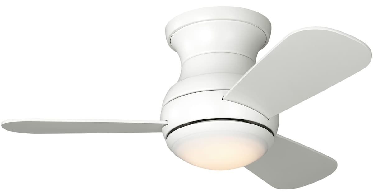 Generation Lighting 3OBSHR32RZWD Orbis 32" 3 Blade Indoor LED Ceiling ...