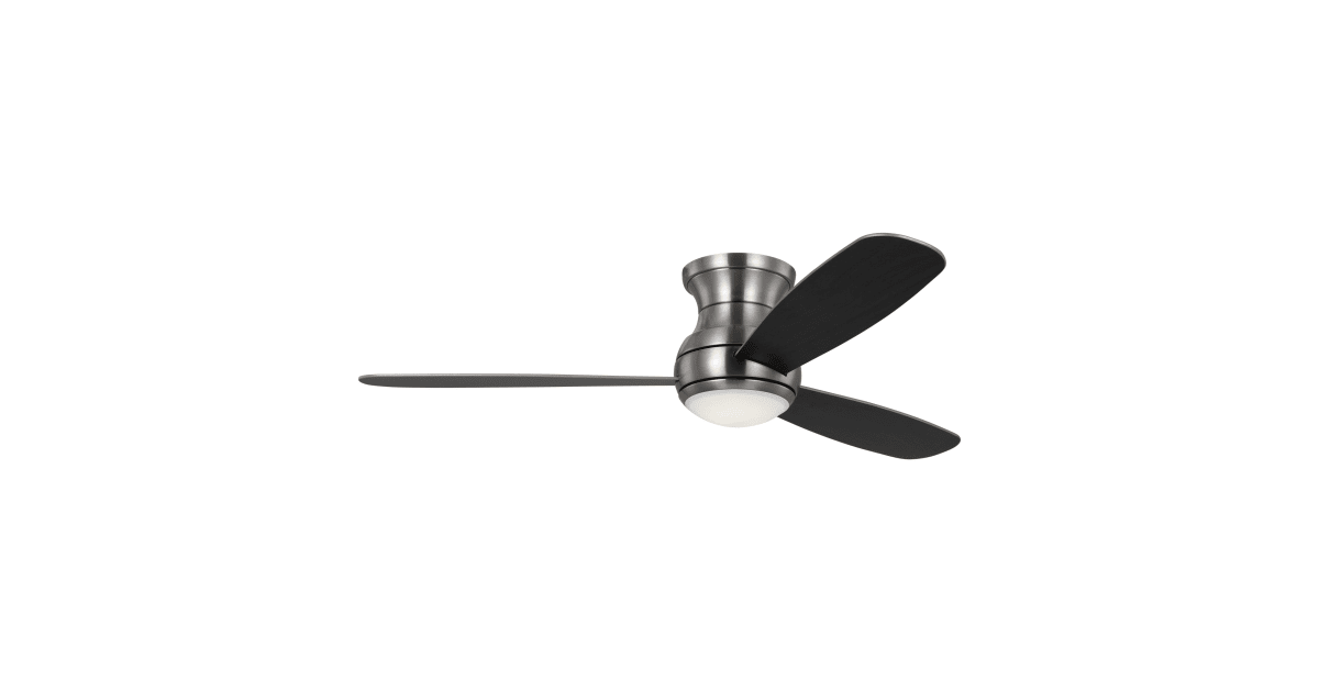 Generation Lighting 3OBSHR52BSD Orbis 52 Hugger LED 52" 3 Blade Indoor ...