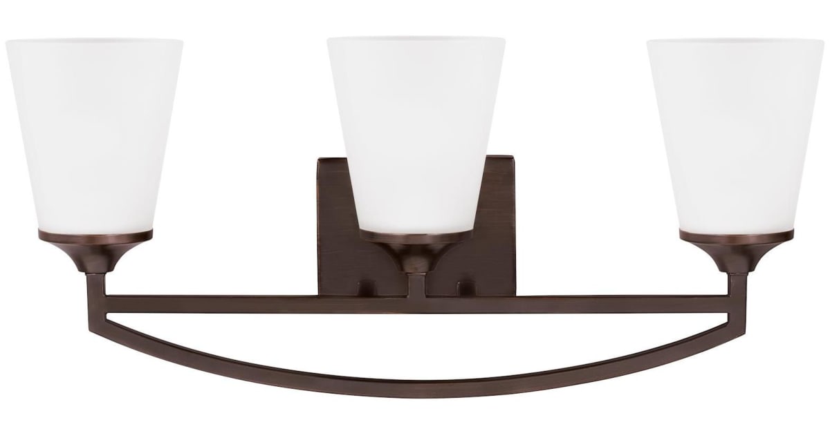 Generation Lighting 4424503EN3-710 Hanford 3 Light 24" Wide LED Vanity Light | Ferguson Home