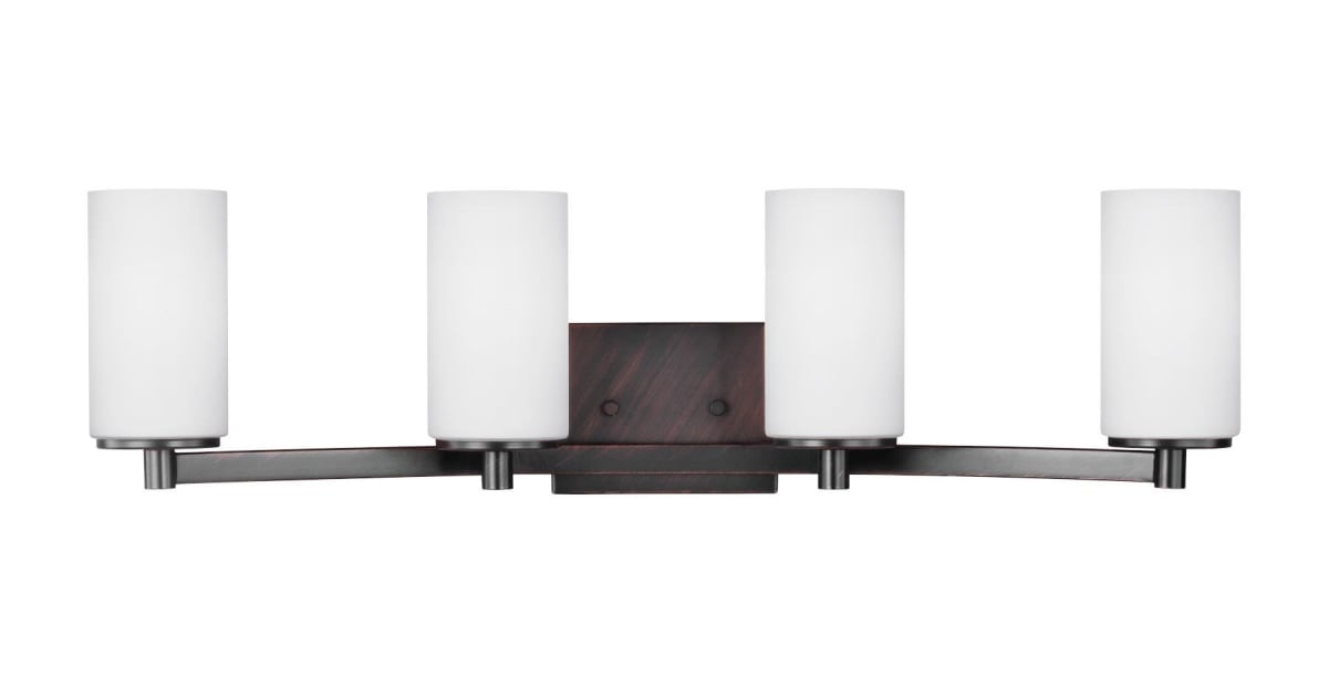 Generation Lighting 4439104-710 Hettinger 4 Light 29" Wide Bathroom ...