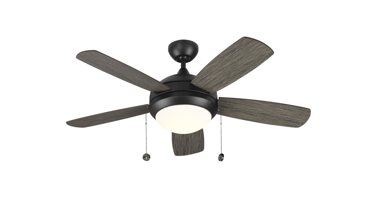 Generation Lighting 5DIC44AGPD-V1 Discus Classic II 44" 5 Blade Indoor ...