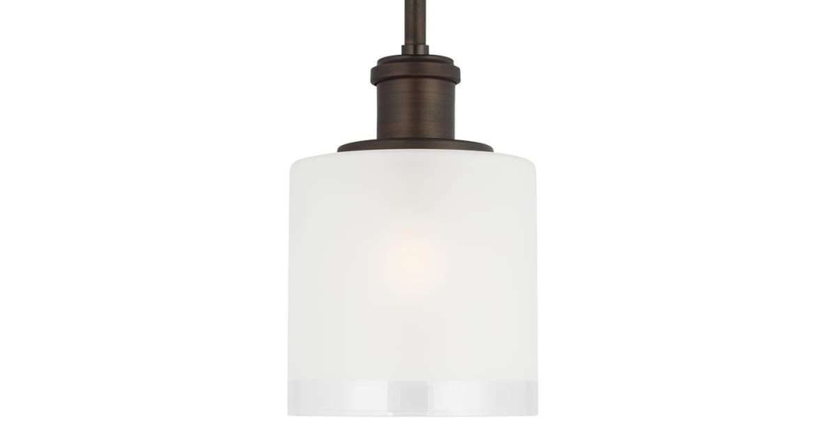 Generation Lighting 6139801-710 Norwood 6" Wide Mini Pendant | Build.com