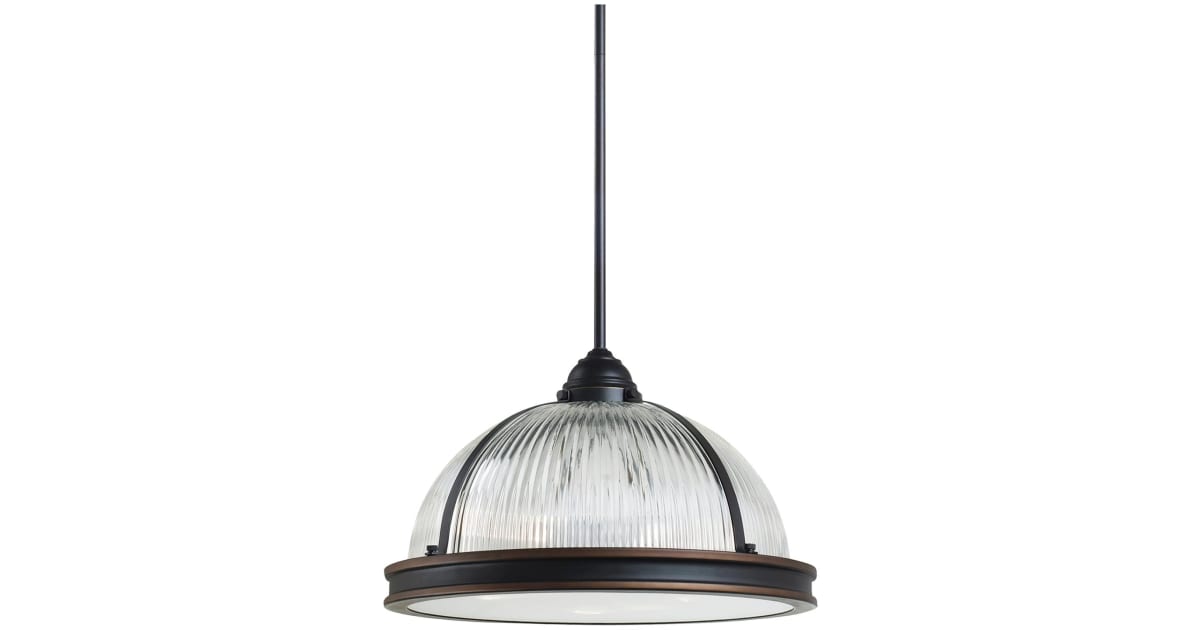 Generation Lighting 65062EN3-715 Pratt Street 3 Light 16" Wide LED Pendant | Ferguson Home