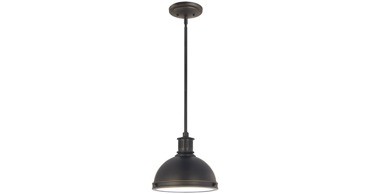 Generation Lighting 65085EN3-715 Pratt Street 10" Wide LED Mini Pendant | Build.com