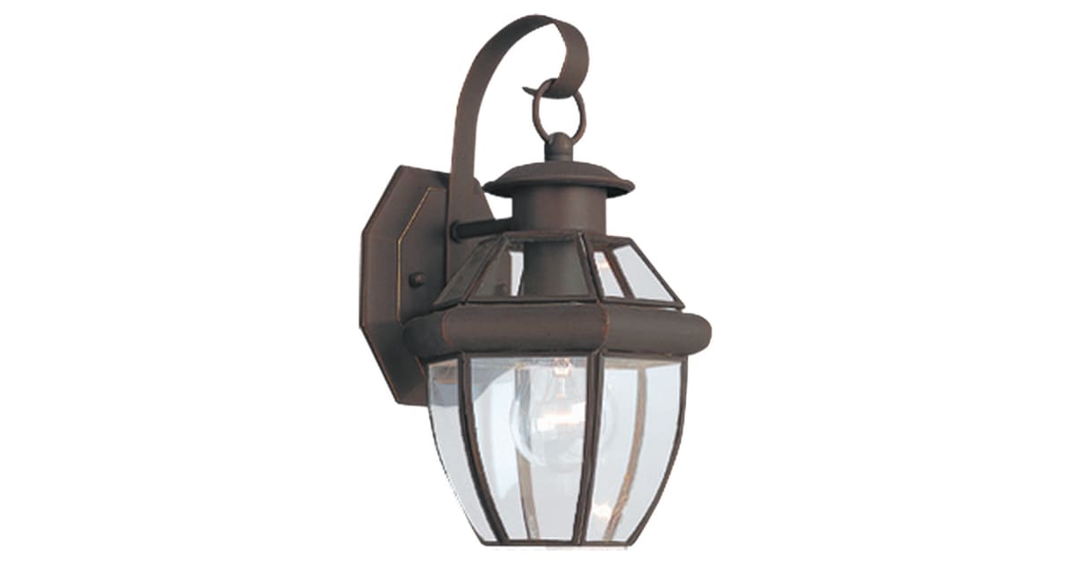 Generation Lighting 8037-71 Lancaster 12" Tall Outdoor Wall Sconce with ...