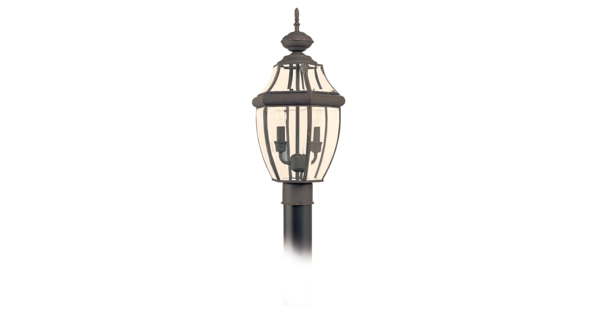 Generation Lighting 8229-71 Lancaster 2 Light 22" Tall Outdoor Single ...