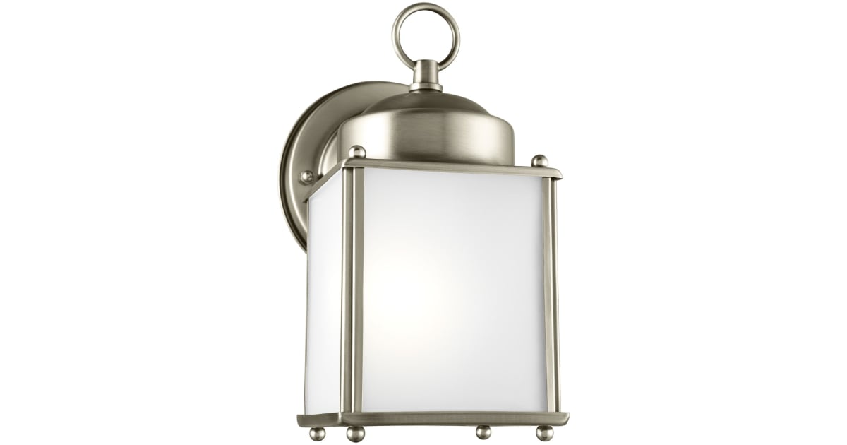 Generation Lighting 8592001EN3-965 New Castle 8" Tall LED Outdoor Wall Sconce | Build.com
