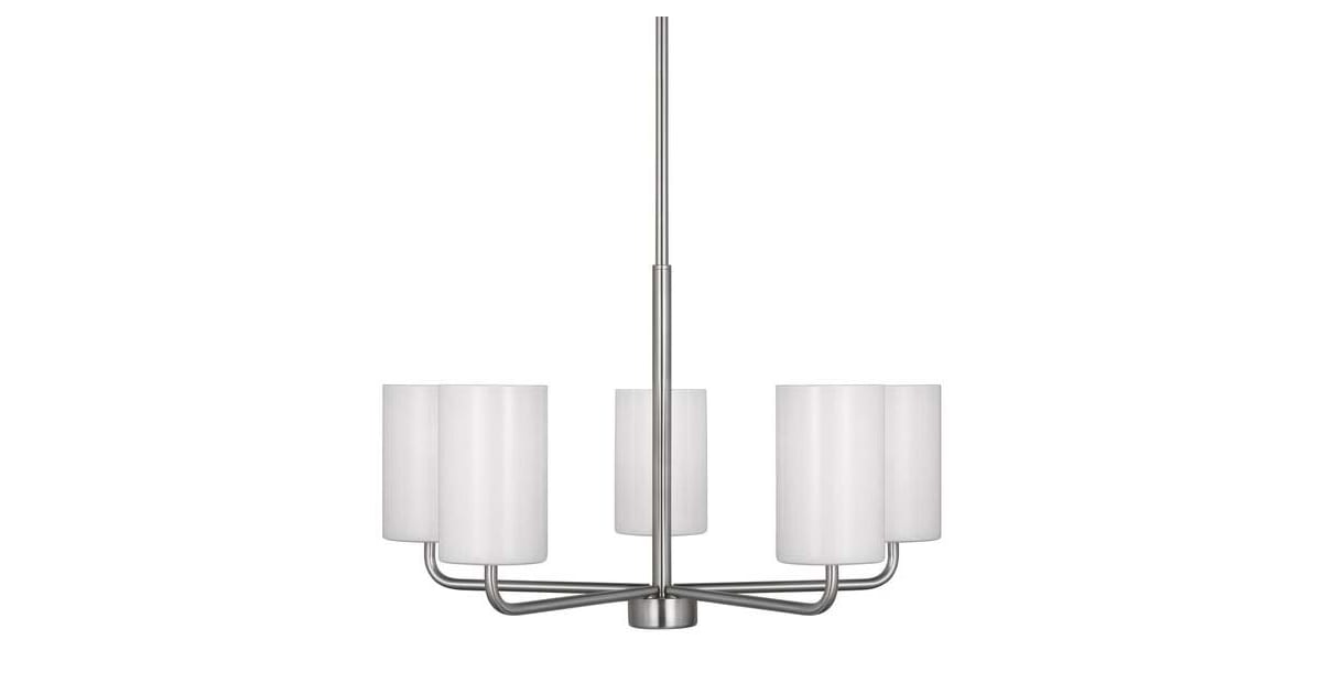 Generation Lighting GLC1015BS Rhett 5 Light 24" Wide Chandelier ...