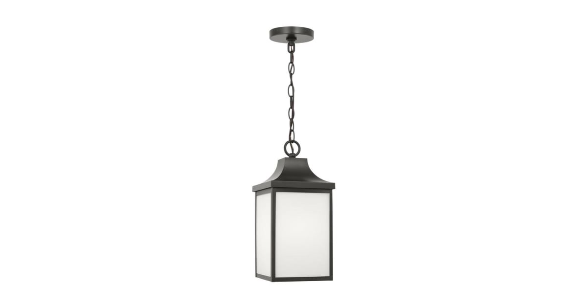 Generation Lighting GLO1041ANBZ Saybrook 7" Wide Outdoor Mini Pendant ...