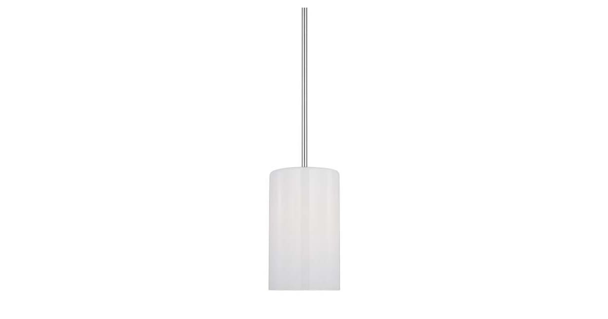 Generation Lighting GLP1001BS Rhett 6" Wide Mini Pendant | Ferguson Home