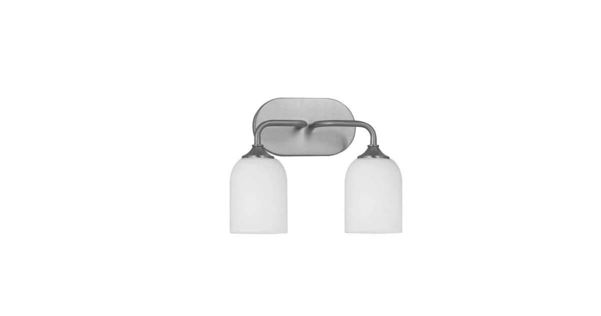 Generation Lighting GLV1022BS Emile 2 Light 14" Wide Vanity Light | Ferguson Home