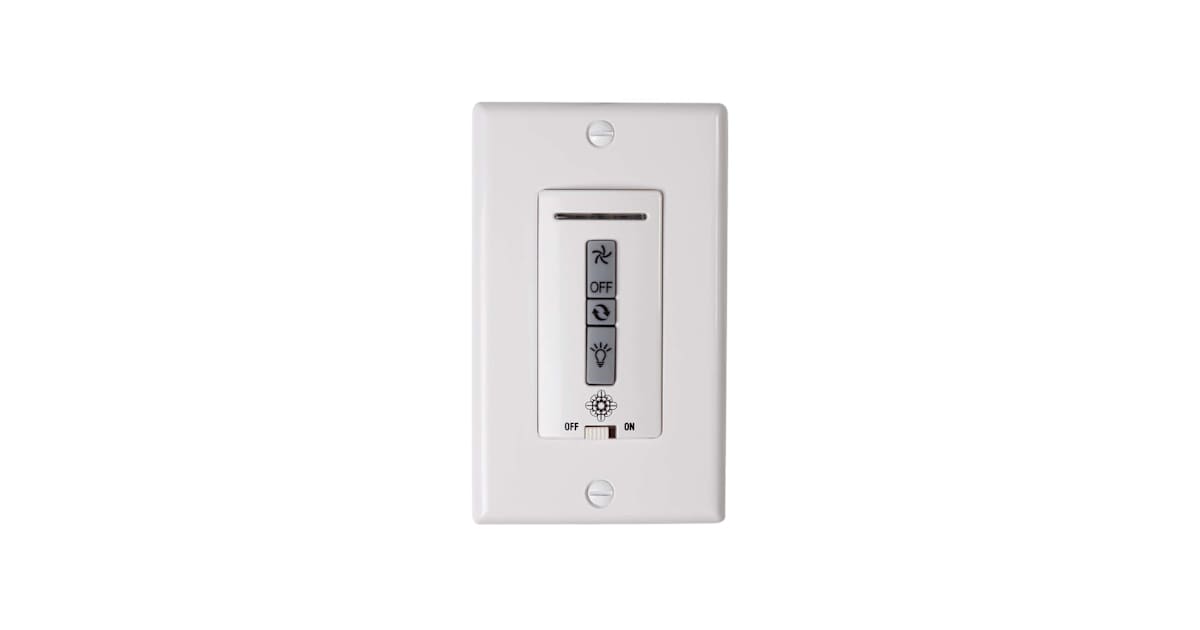 Generation Lighting MCRC3RW NEO Remote Control Hard Wired Wall Remote ...