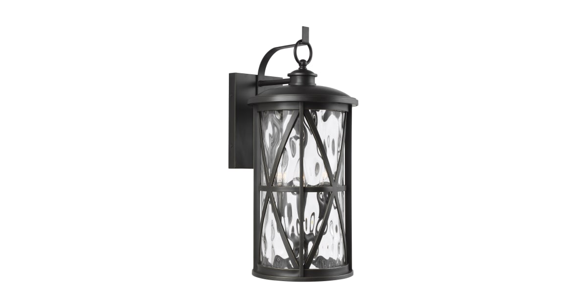 Generation Lighting OL15203ANBZ Millbrooke 3 Light 22" Tall Wall Sconce ...