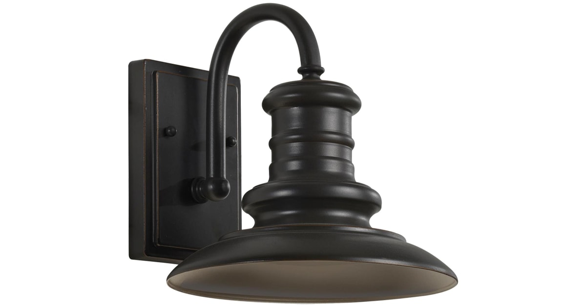 Generation Lighting OL8600RSZ-L1 Redding Station 10" Tall LED Outdoor ...