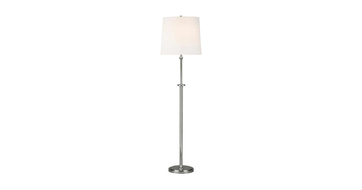 Generation Lighting TT1012PN1 Capri 2 Light 69" Tall LED Floor Lamp ...