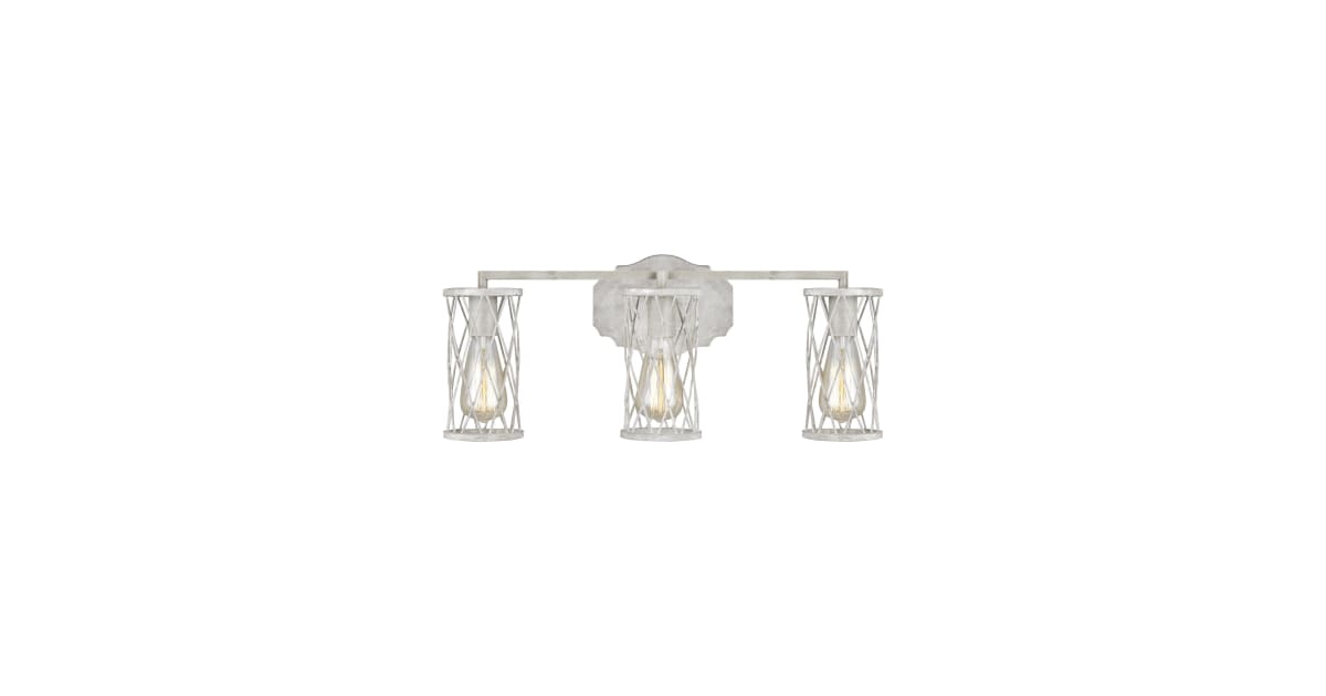Generation Lighting VS2483FWO/DWW Cosette 3 Light 23" Wide Vanity Light ...