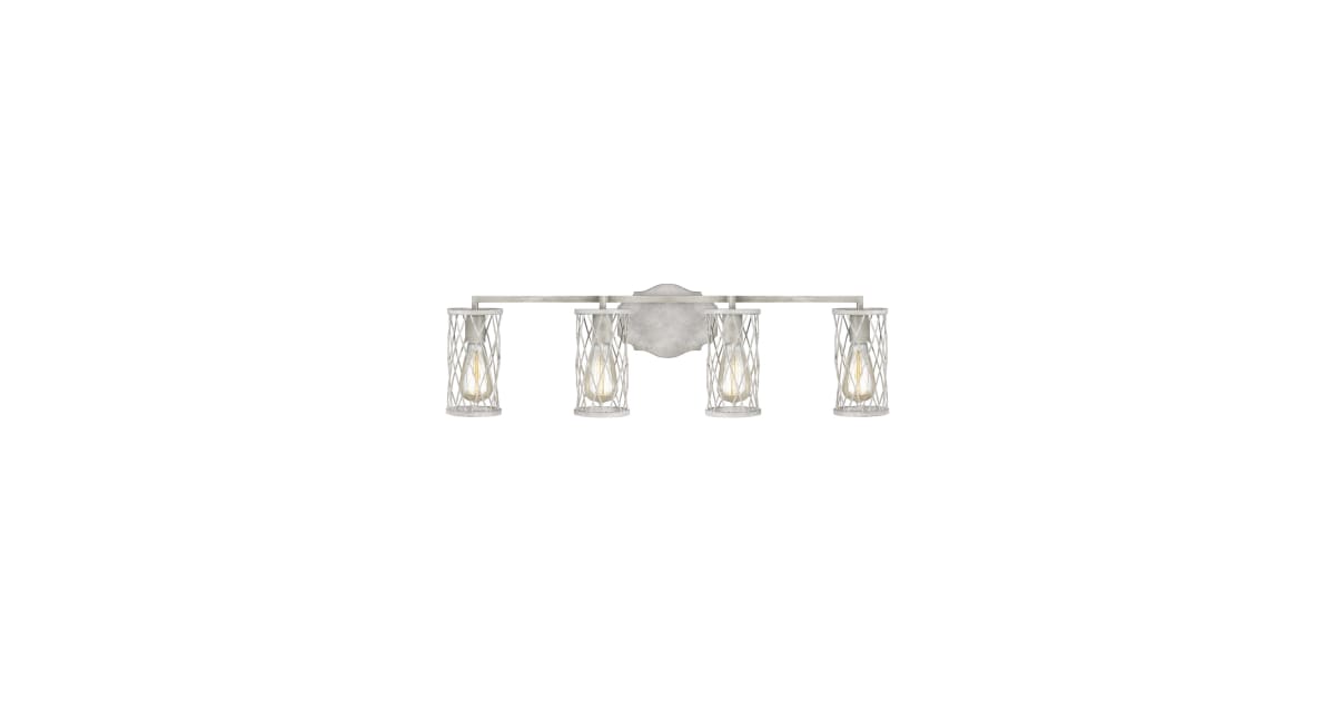 Generation Lighting VS2484FWO/DWW Cosette 4 Light 33" Wide Vanity Light ...