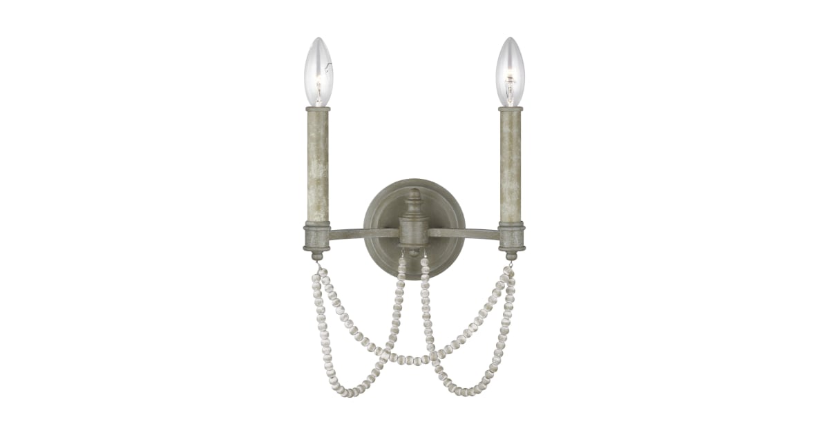 Generation Lighting WB1910FWO/DWW Beverly 2 Light 13" Tall Wall Sconce ...