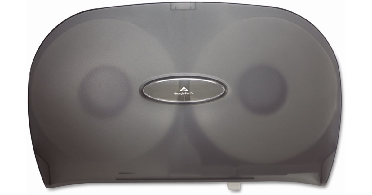 Georgia Pacific 59209 Jumbo Jr. Double Roll Bathroom Tissue Dispenser ...