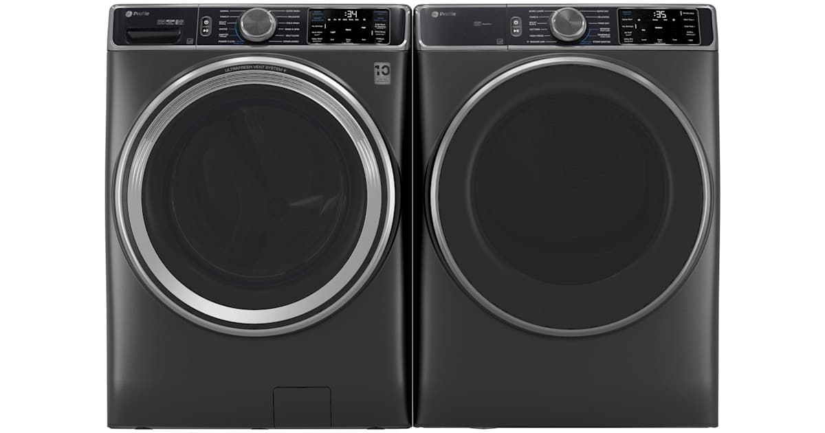 GE Profile PFW955SPWDS-PFD95ESPWDS 28 Inch Wide 5.5 Cu. Ft. Energy Star ...