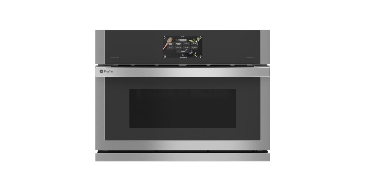 GE Profile PSB9100SVSS 27 Inch Wide 1.7 Cu. Ft. Electric Single Oven ...
