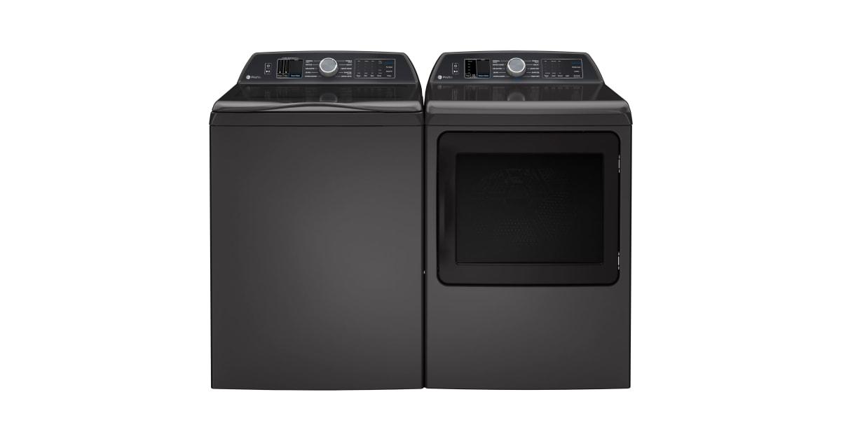 GE Profile PTW700BPTDG-PTD70GBPTDG 28 Inch Wide 5.4 Cu. Ft. Top Load ...