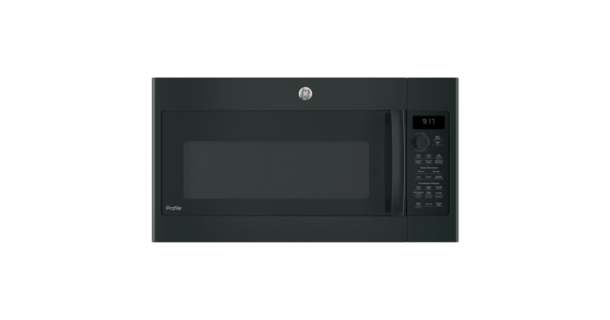 GE Profile PVM9179DKBB Profile 30 Inch Wide 1.7 Cu. Ft. Over the Range ...