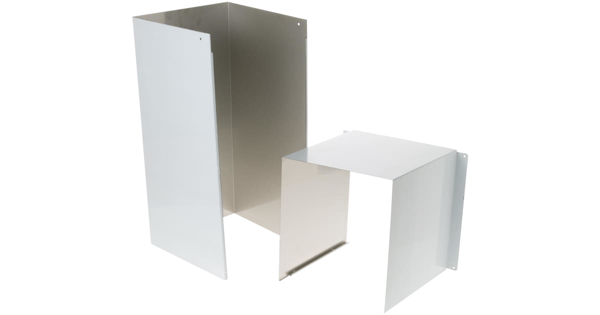 GE Profile PX8DC1SWSS 8' Ceiling Duct Cover Kit - Wall Mount | Ferguson ...