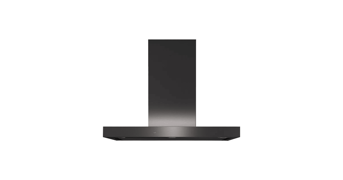 GE Profile UVW9361BLTS 380 CFM 36 Inch Wide Wall Mount Range Hood with ...