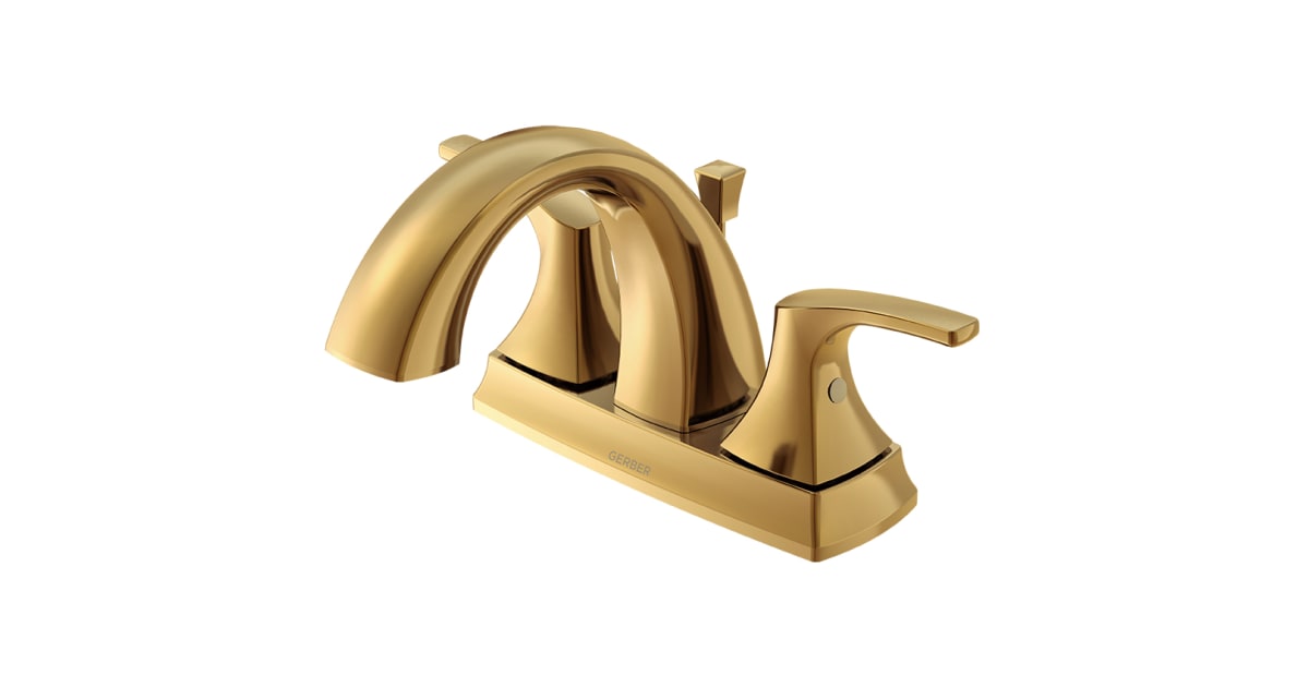 Gerber D307018BB Vaughn 1.2 GPM Centerset Bathroom Faucet | Ferguson Home