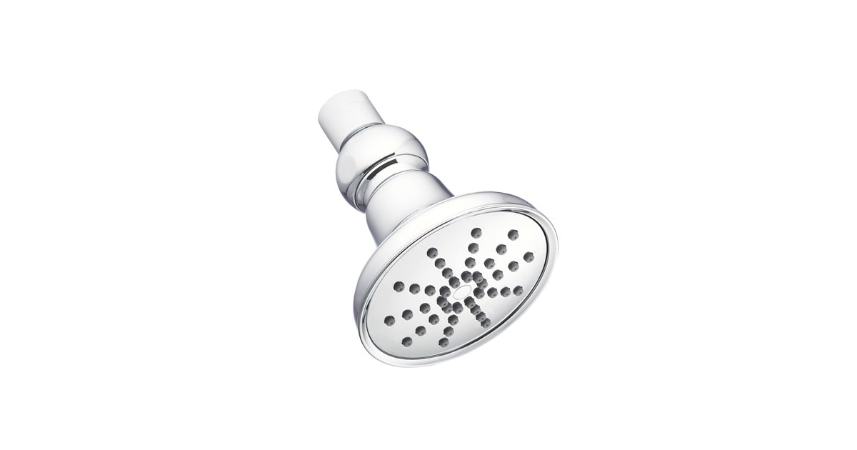 Gerber D460051 Mono Round 1.5 GPM Single Function Shower Head with Air ...