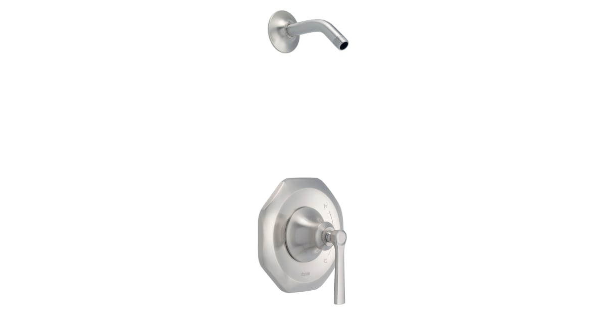Gerber D500528LSBNTC Draper Shower Only Trim Package - Less Shower Head ...