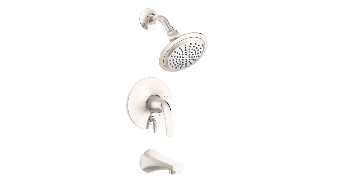 Gerber D501034BNTC Lemora Tub and Shower Trim Package with 1.75 GPM ...