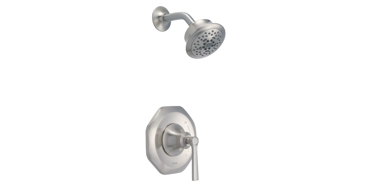 Gerber D502528BNTC Draper Shower Only Trim Package with 2 GPM Multi ...