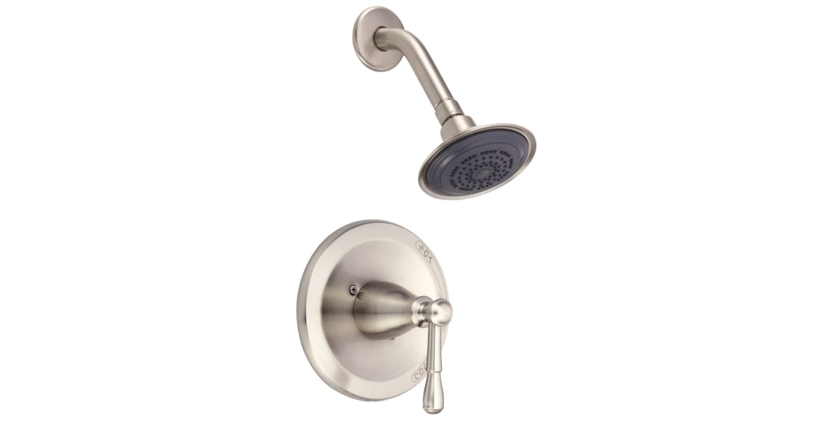 Gerber D510515BNT Pressure Balanced Shower Trim Package with Single ...