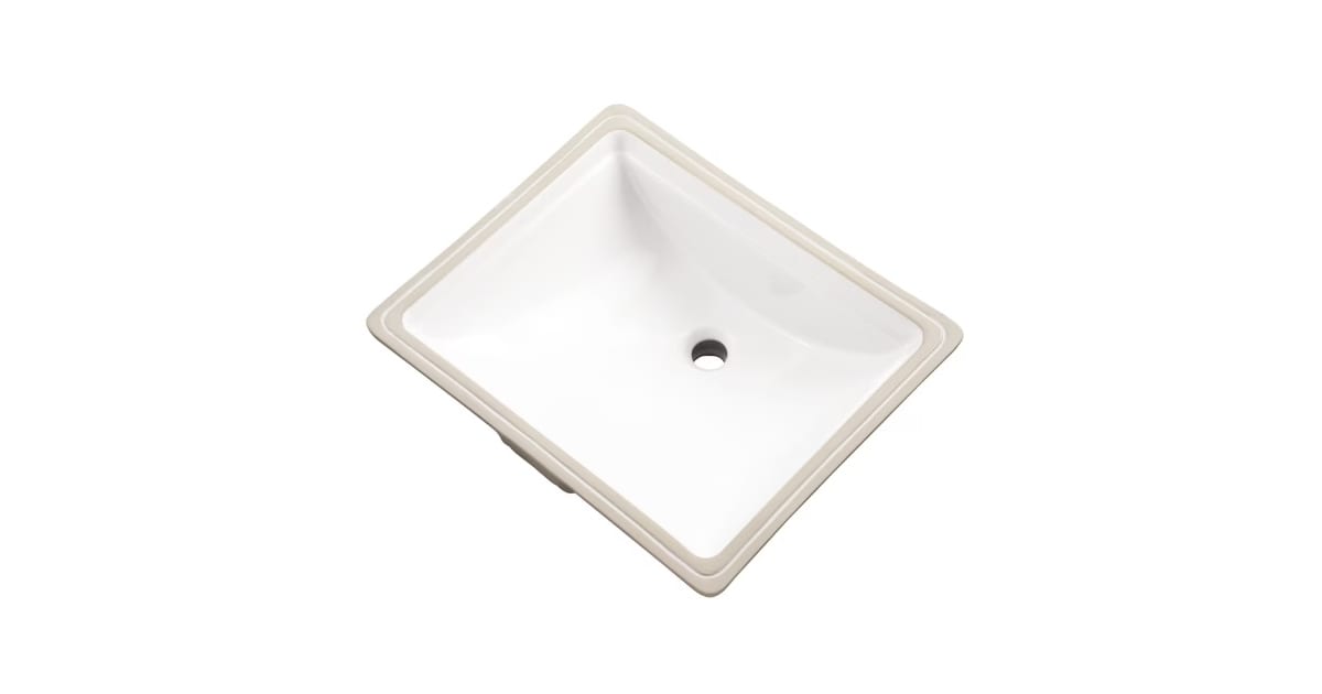 Gerber G0012760 Logan Square Rectangular Standard Undercounter Bathroom ...
