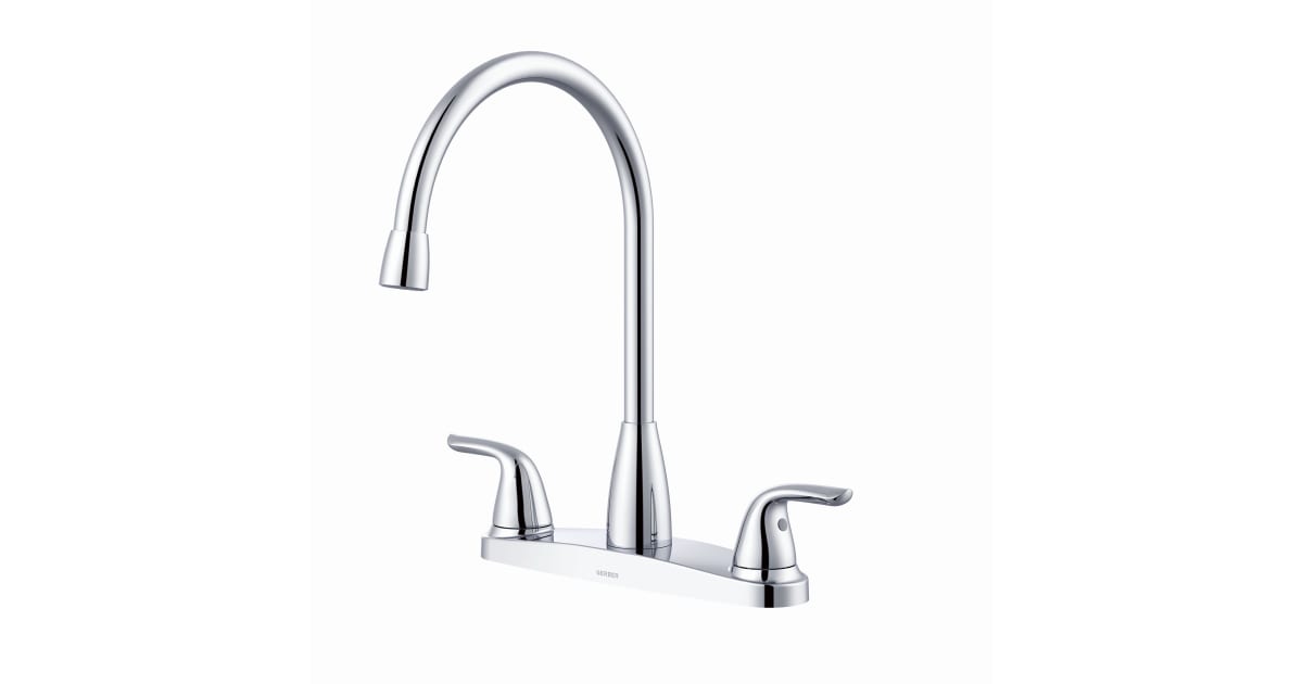 Gerber G0040168 Viper 1.75 GPM Widespread Kitchen Faucet - Includes ...