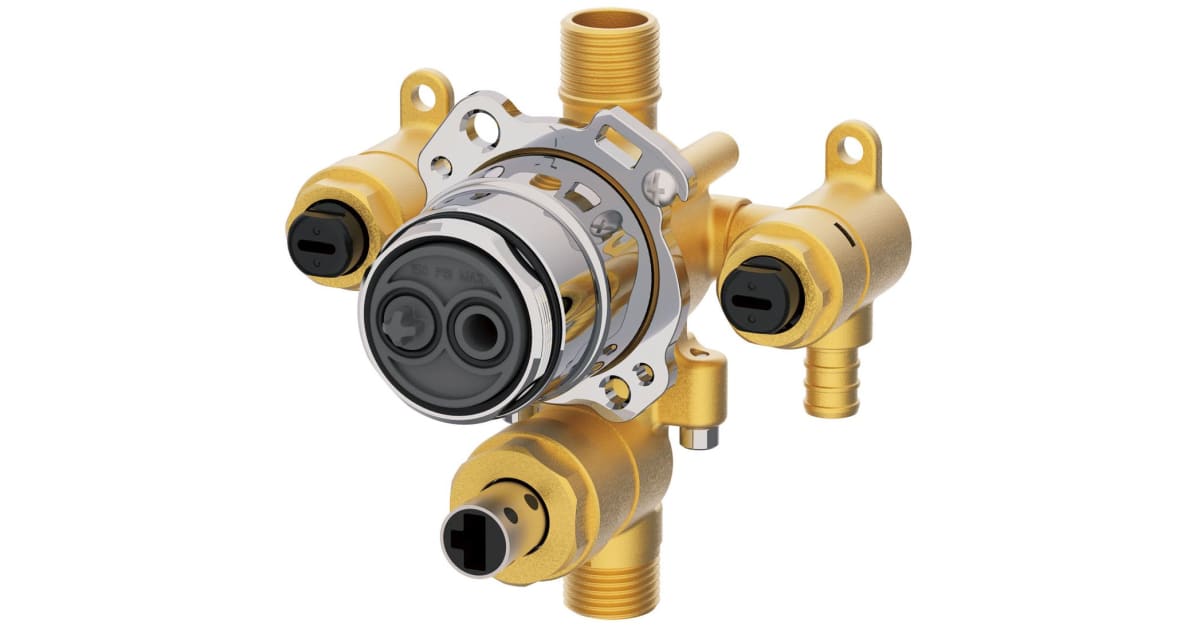 Gerber G00GS554S Treysta 0.5 PEX Crimp Shower Rough-In Valve | Ferguson ...