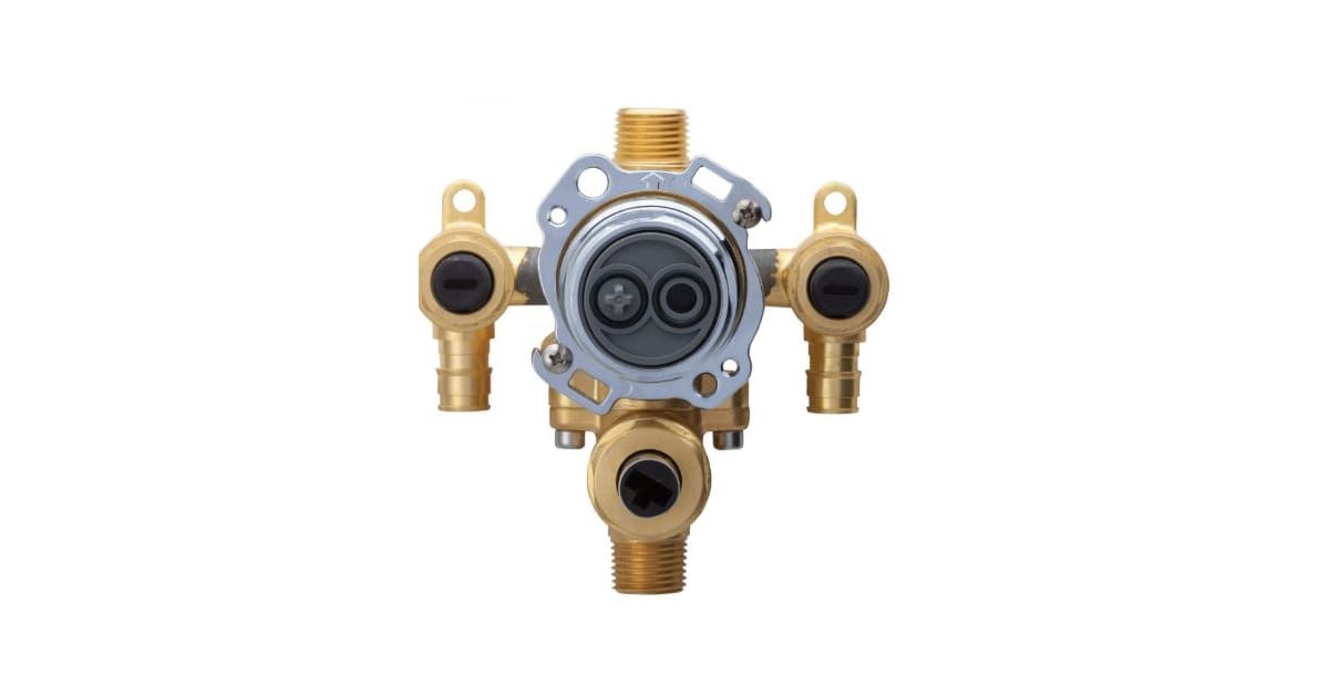 Gerber G00GS557S Treysta Tub and Shower Faucet Rough In Valve Assembly ...