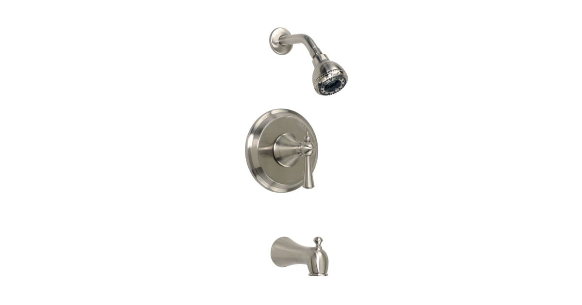 Gerber G9-030-BN Brianne Tub and Shower Trim Package with Multi ...