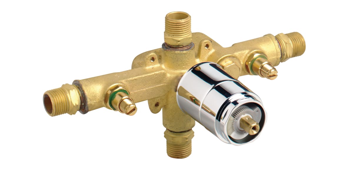 Gerber GS-303 Maxwell Pressure Balance Rough In Valve with Washerless ...