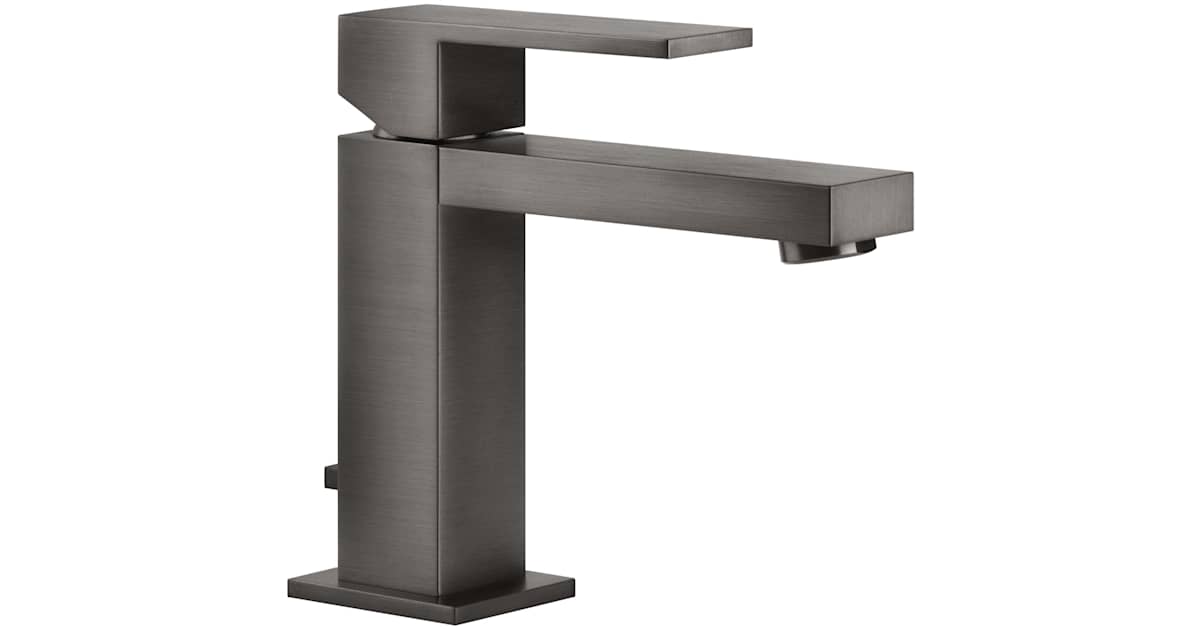 Gessi 26501-707 Rettangolo 1.2 GPM Single Hole Bathroom Faucet with Pop ...