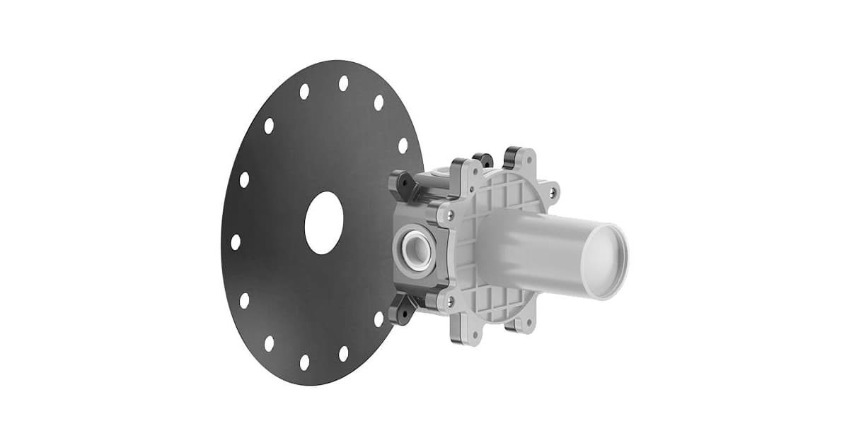 Gessi 38315-031 Parti Incasso Built-In Part for Mixer One-Way Diverter ...